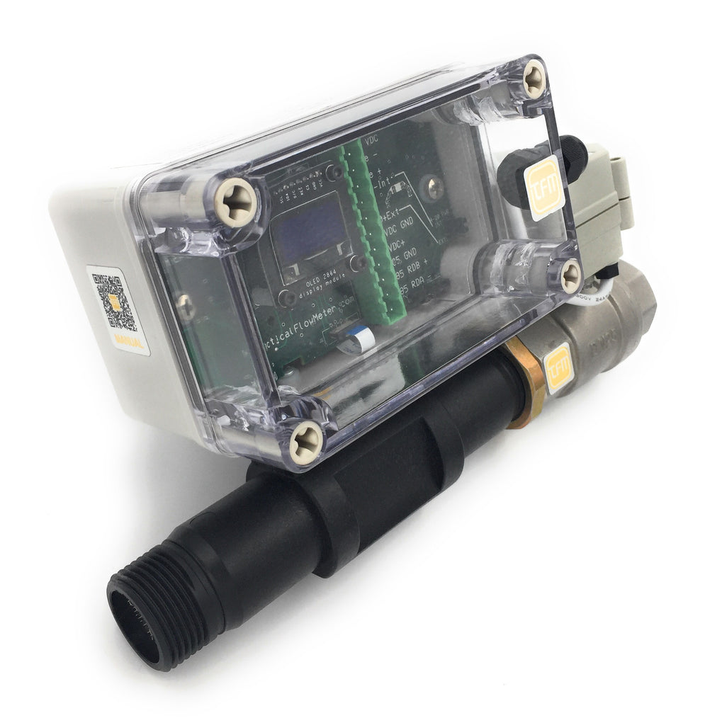 1" Thermal Mass Flow Controller for Gas Flow – Tactical Flow Meter